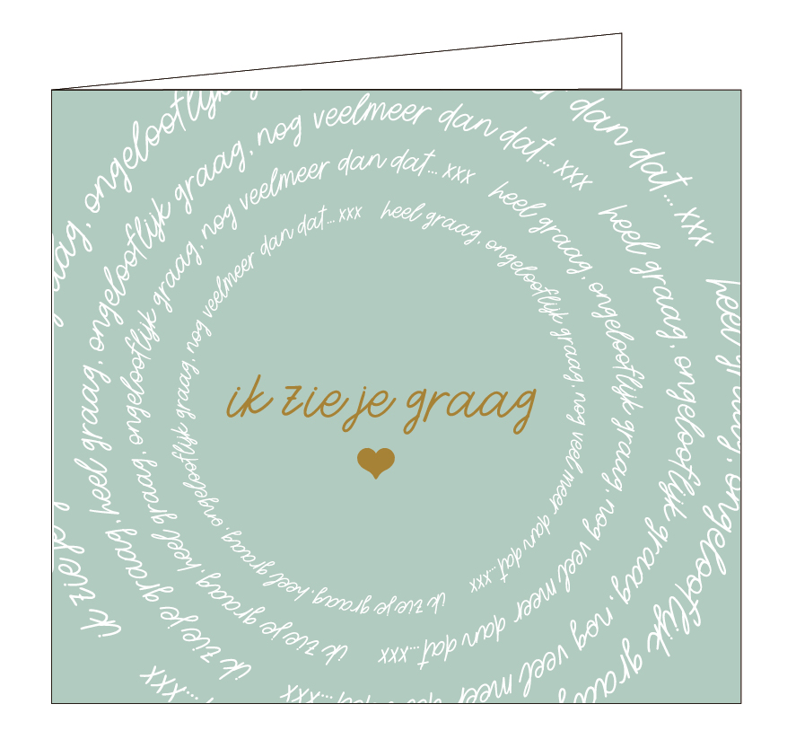 Ik zie je graag.... | Mailboxcards